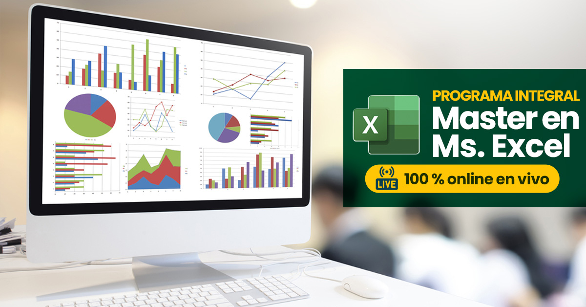 Master Excel Empresarial -50%Dscto